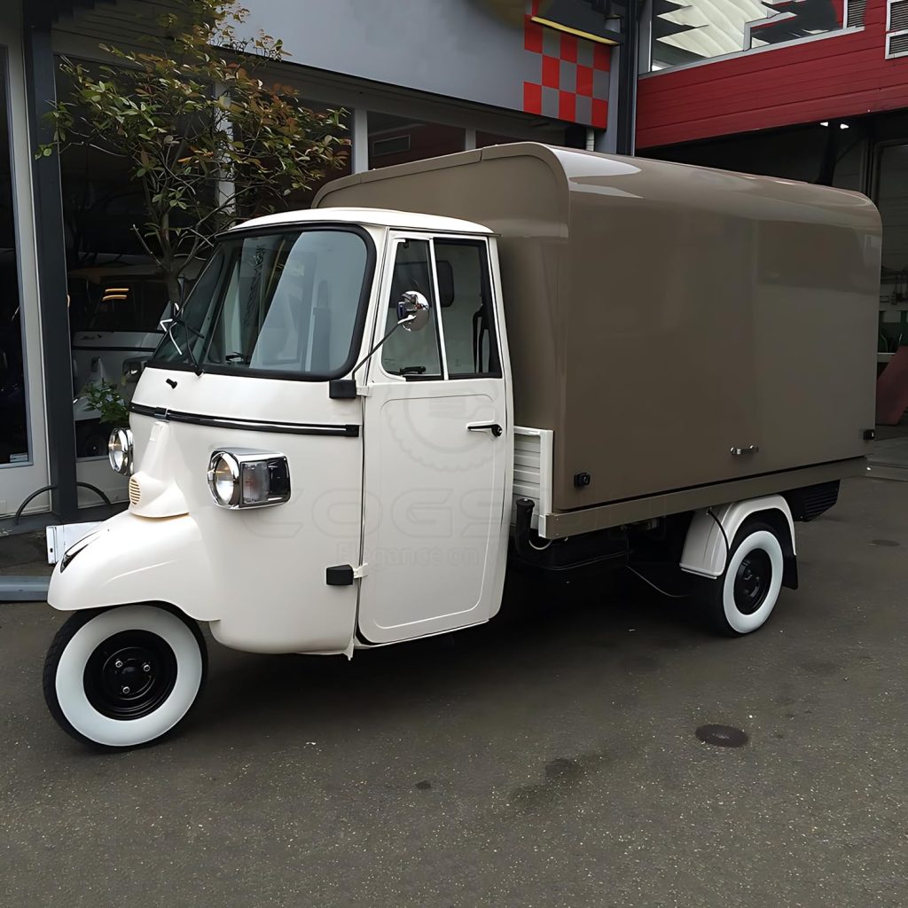 Customized Piaggio APE Food Truck | Pizza Food Truck for Sale - Cogsun
