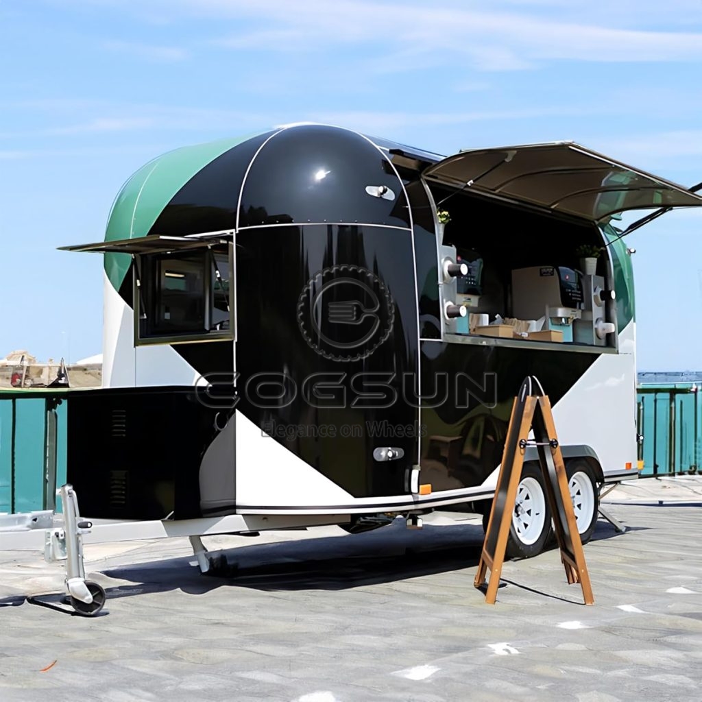Colorful Airstream Food Trailer | Mobile Fast Food Trailer for Sale ...