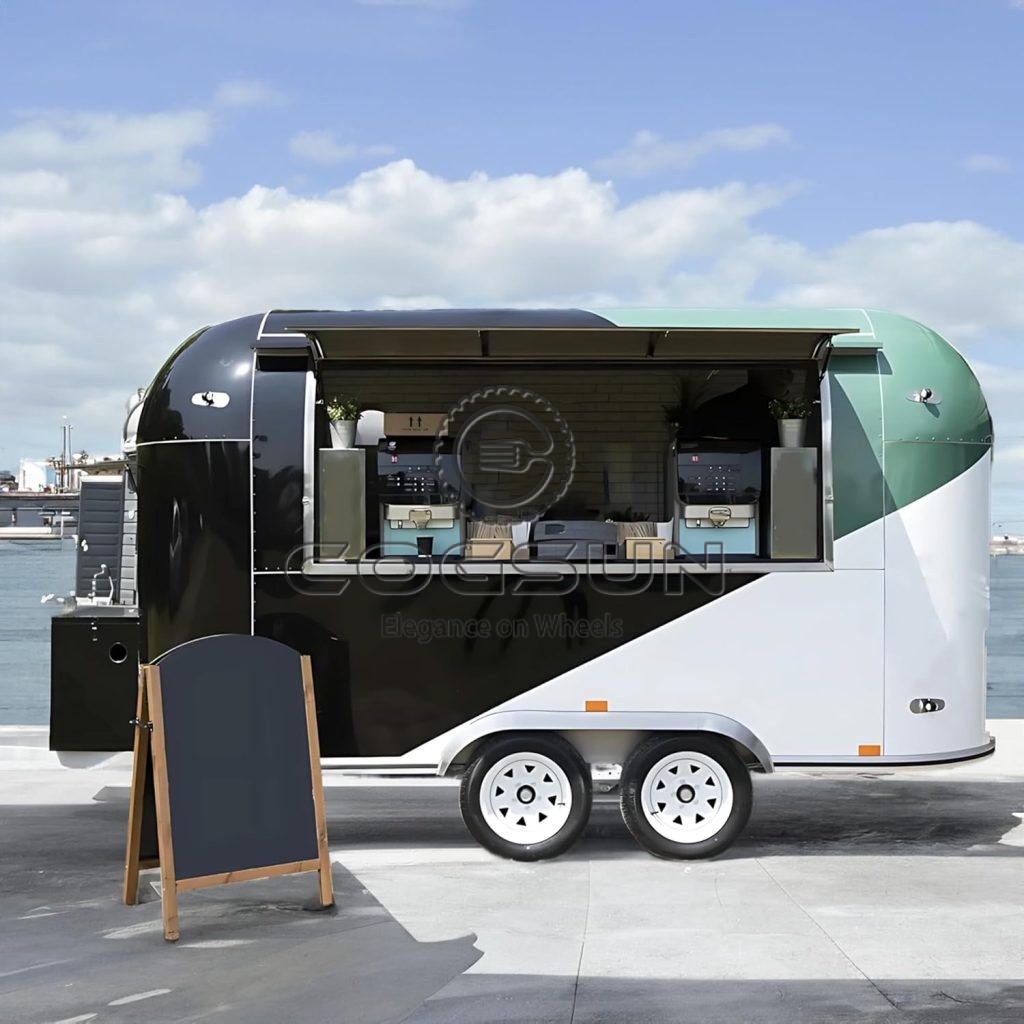 Colorful Airstream Food Trailer | Mobile Fast Food Trailer for Sale ...