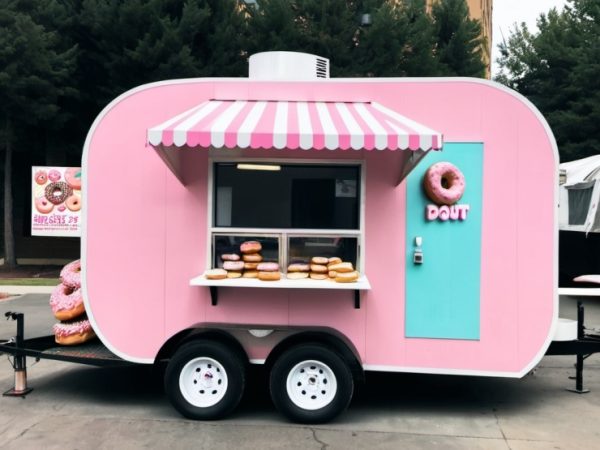 Donut Food Trailer: A Mobile Sweet Station - Cogsun