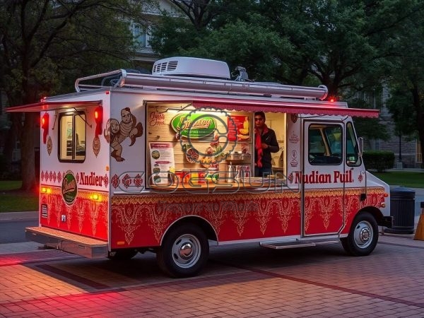 Indian Food Trucks: A Mobile Kingdom of Spice and a New Trend in Urban ...